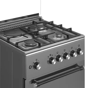 Maxi 60x60 Gas Cooker (3+1) IGL Inox TR | Oven & Grill – G | GDE NG ...